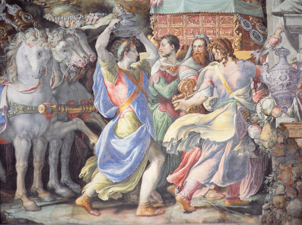 Triumph of Camillo (scene from 'Stories of Furius Camillus', c.1545)